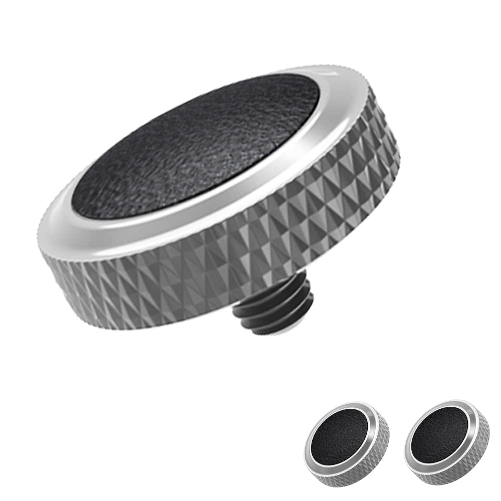 JJC Camera Soft Release Button, Shutter Button for Fuji Fujifilm X-T5 X-T4 X-T3 X-T2 X-T30 X-T30 II X-T20 X-PRO3 X100VI X100V X-E4 X-E3 Sony RX1R II RX10 IV III Leica Q3 M10 M9 Nikon Df F3-2 Pack
