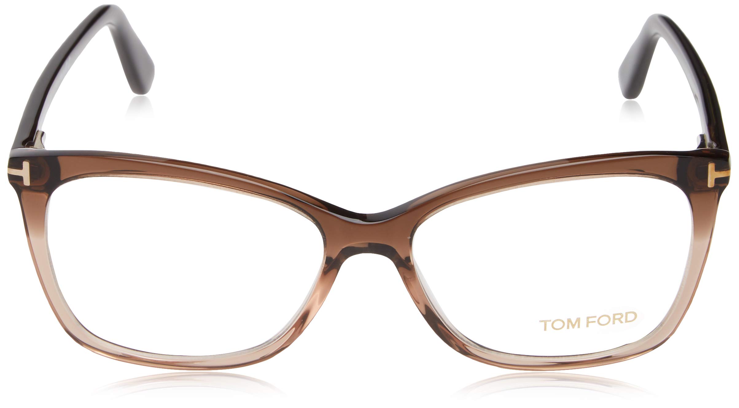 Eyeglasses Tom Ford FT 5514 050 dark brown/other, Transparent Brown, 54-15-140