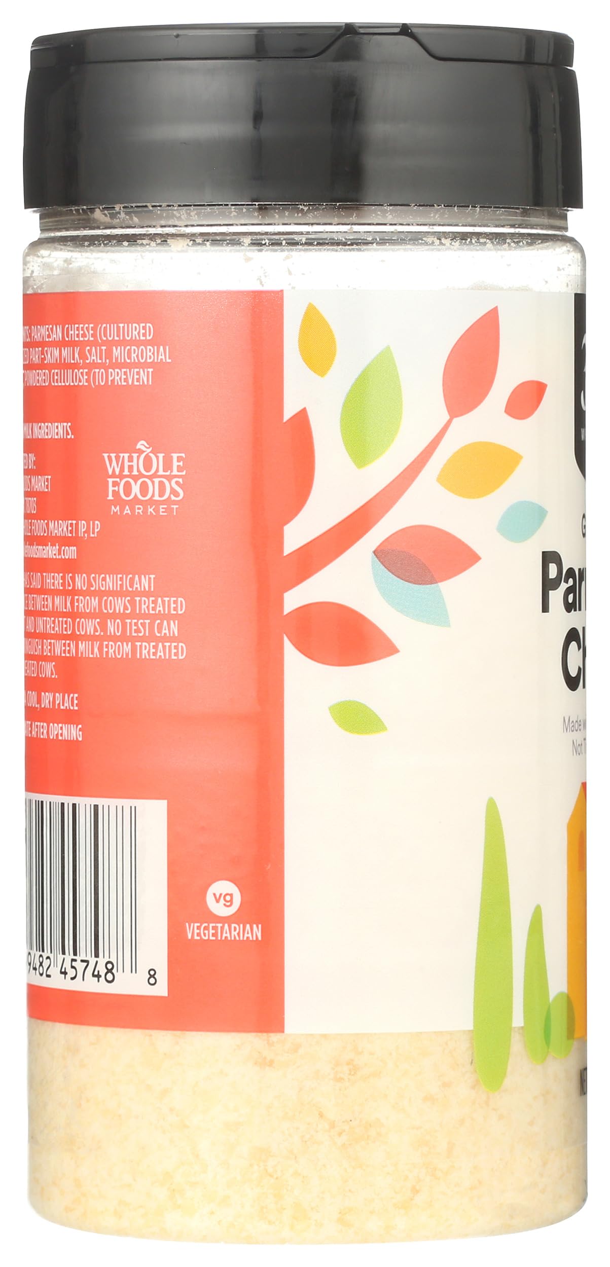 365 by Whole Foods Market, Grated Parmesan Cheese, 8 Ounce