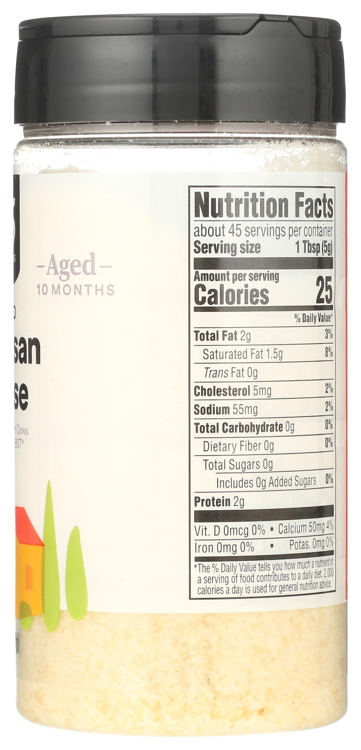 365 by Whole Foods Market, Grated Parmesan Cheese, 8 Ounce