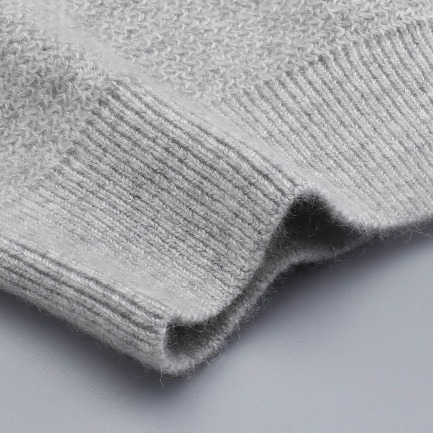 WaySoft Pure 100% Cashmere Beanie for Women in a Gift Box, Oversized Women Beanie Hat, Bring Warm and Luxury to Your Loved Ones, Perfect (Grey)