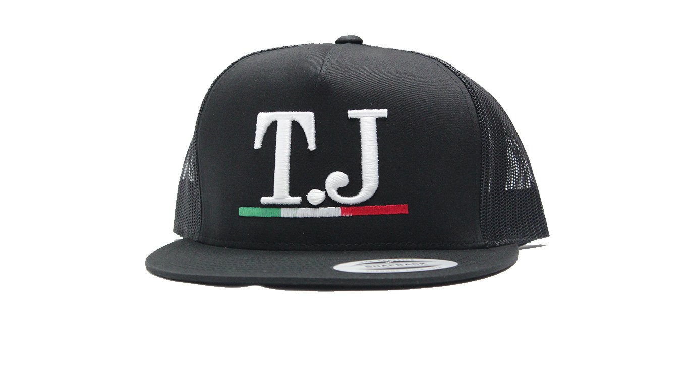 TJ Snapback Mesh Trucker Black
