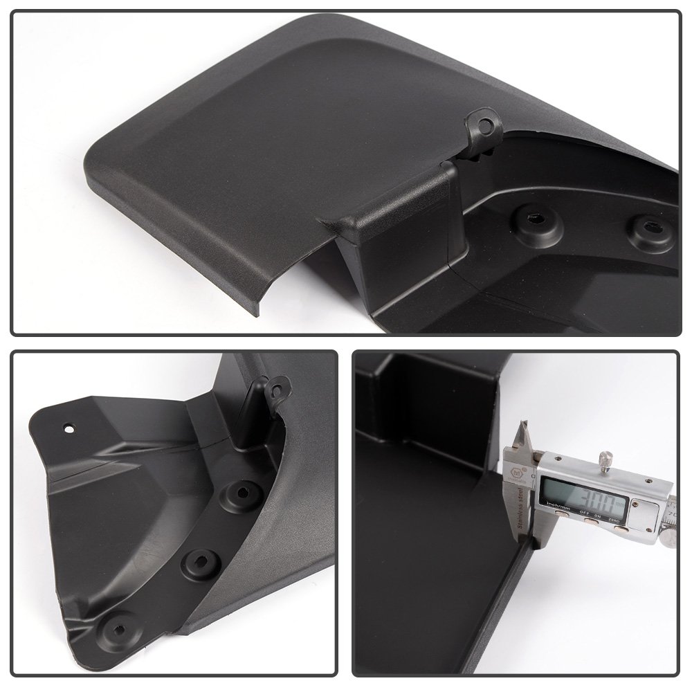 G-PLUS 4 Pcs Mud Flaps Wheel Fender Mudguards, Compatible with Toyota Tacoma 2016-2023 6L3Z-16A550-BA PT345-35170 Front&Rear Premium Heavy Duty Molded Splash Guards 6L3Z-16A550-BA