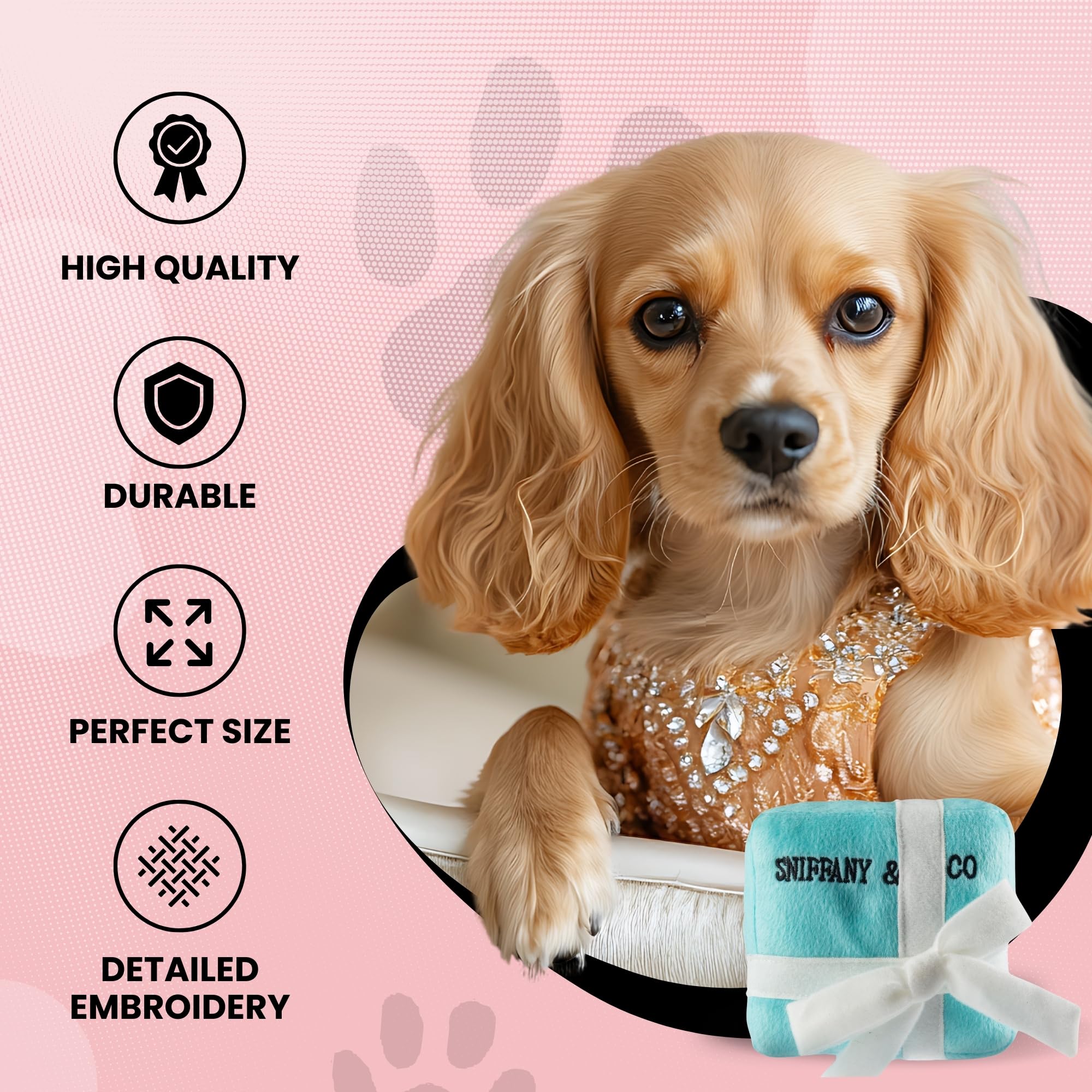 Dog Diggin Designs Priceless Capsule Gift Collection | Unique Squeaky Parody Plush Dog Toys β Thinking Outside The Box