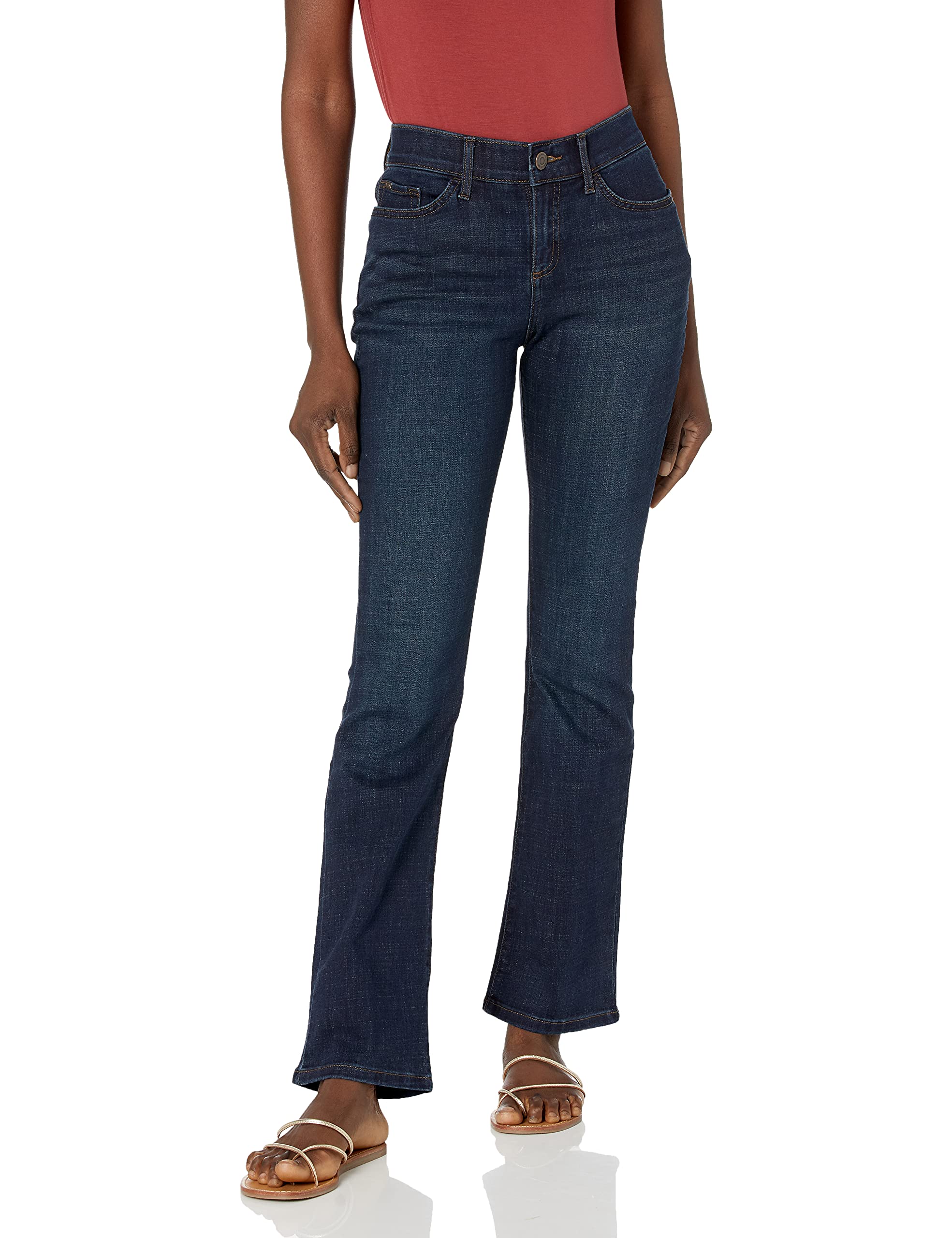 Lee Women's Ultra Lux Comfort with Flex Motion Bootcut Jean Renegade 12 Short