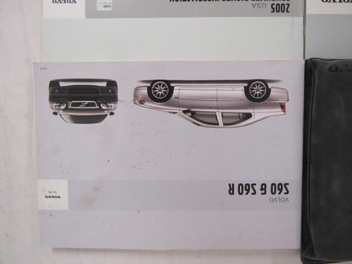 2005 Volvo S60 / S60 R Owners Manual Guide Book