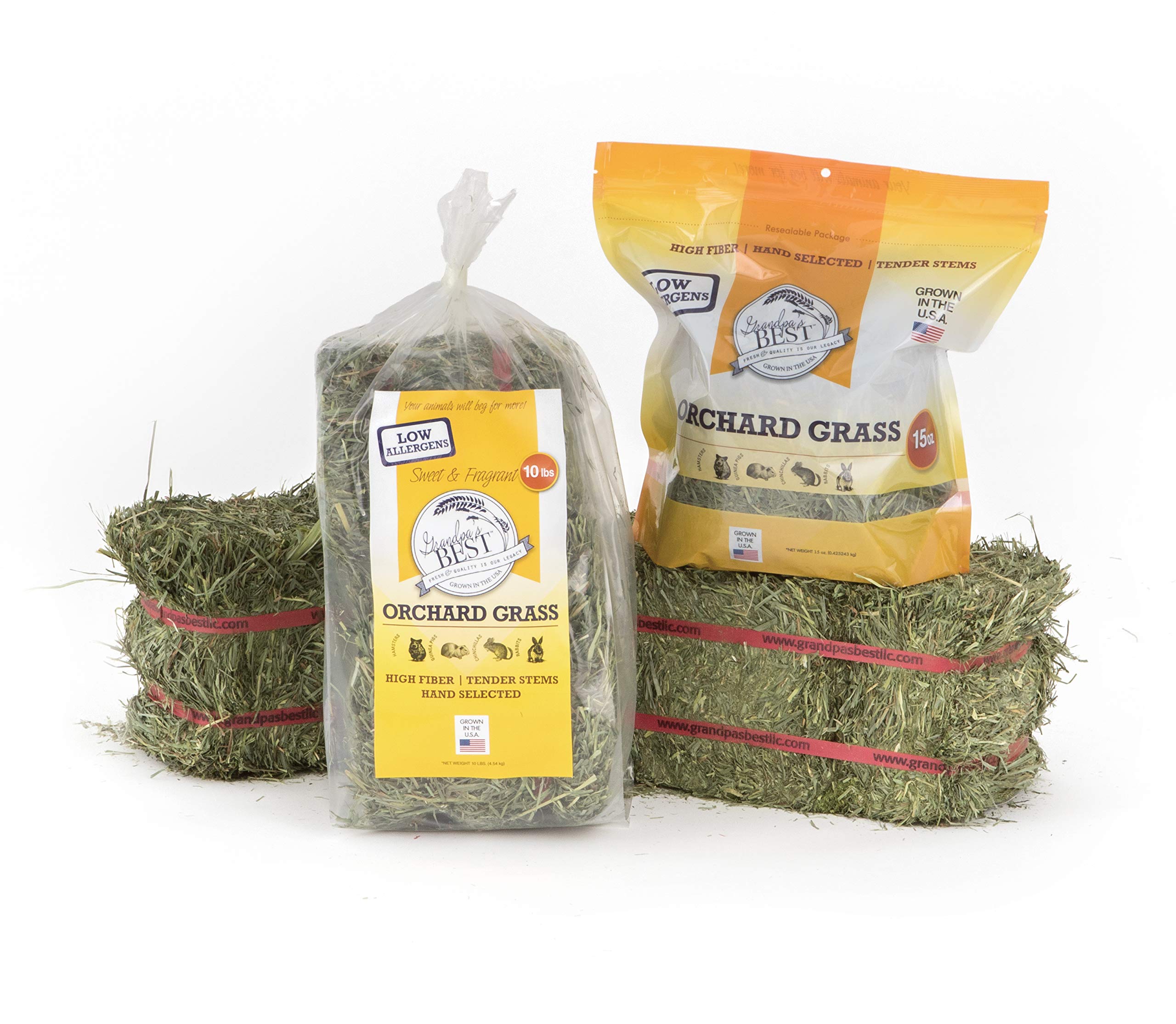 Grandpa's Best Orchard Grass Bale, 40 oz