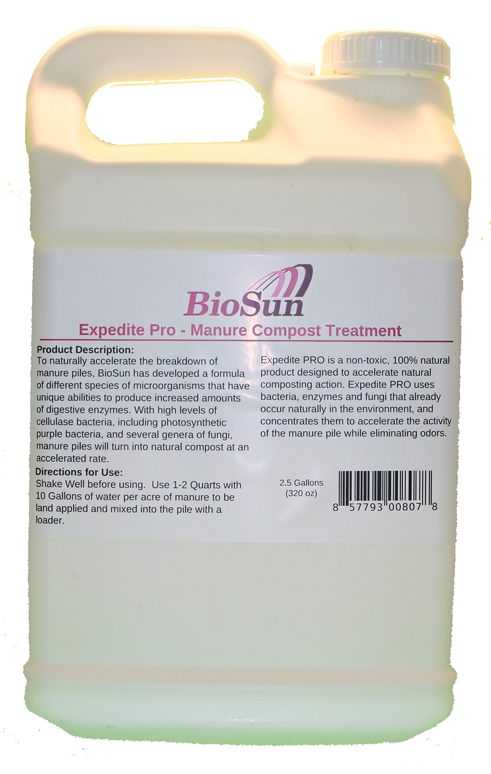 BioSun Expedite Pro Compost Treatment 2.5 Gallon