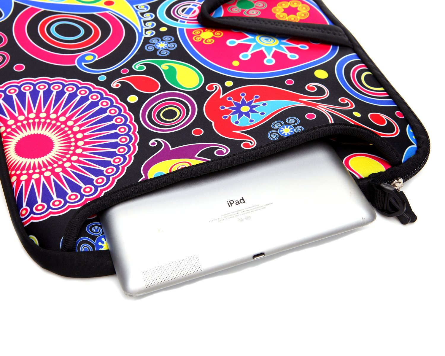 14-Inch Laptop Shoulder Bag Sleeve Case With Handle For 13" 13.3" 14" 14.1" Netbook/Macbook Air Pro (Classic Colourful)