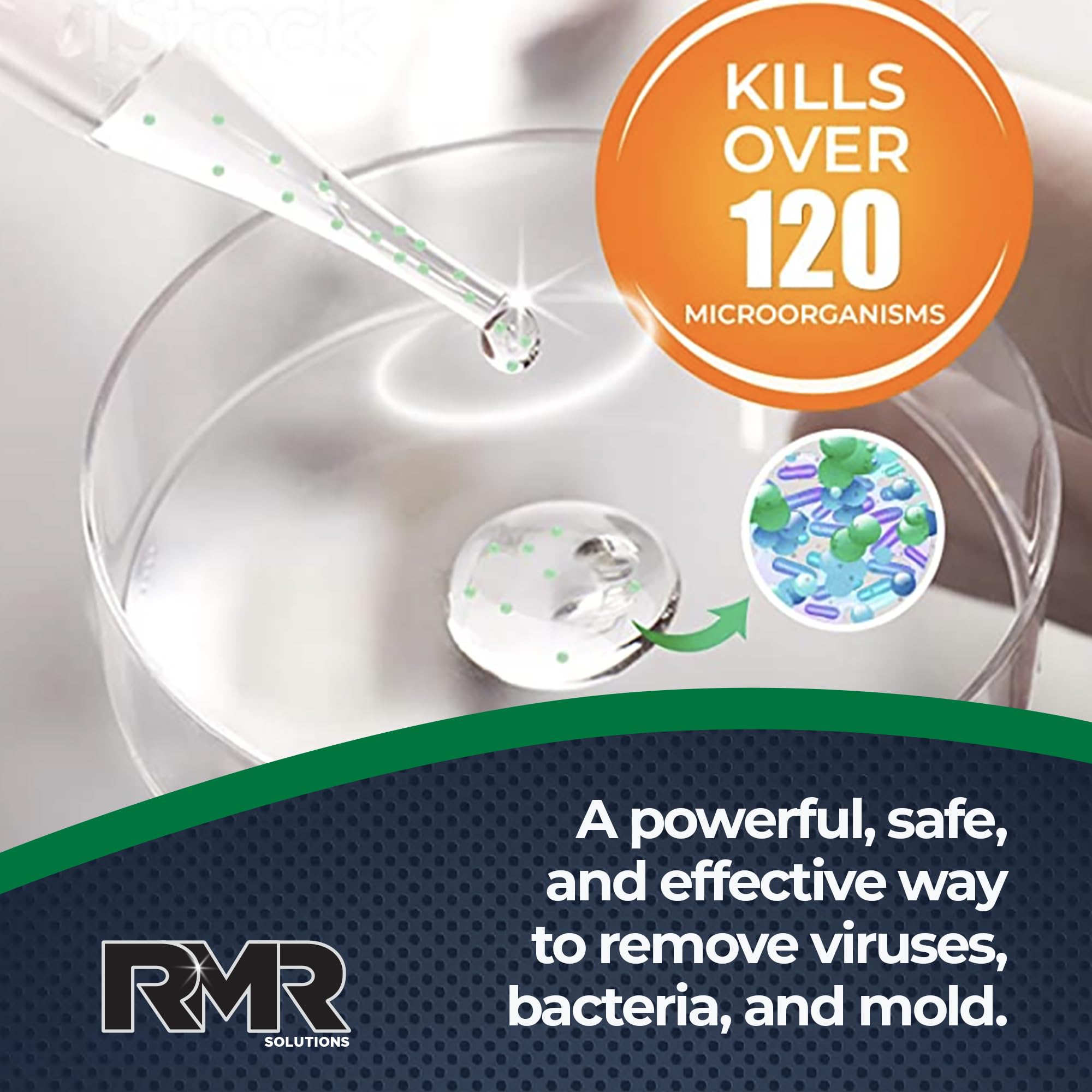 RMR-141 EPA Registered Mold and Mildew Killer, Eliminates Odors, Removes Mold, Mildew, Bacteria, and Viruses, 32-Ounce Bottle