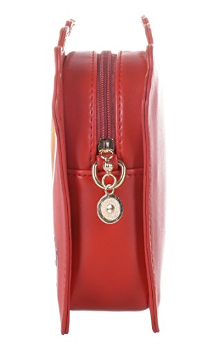 QZUnique Food Shape Cross Body Bag PU Cartoon Purse Ice Cream Sholuder Bag Handbag with Removable Chain