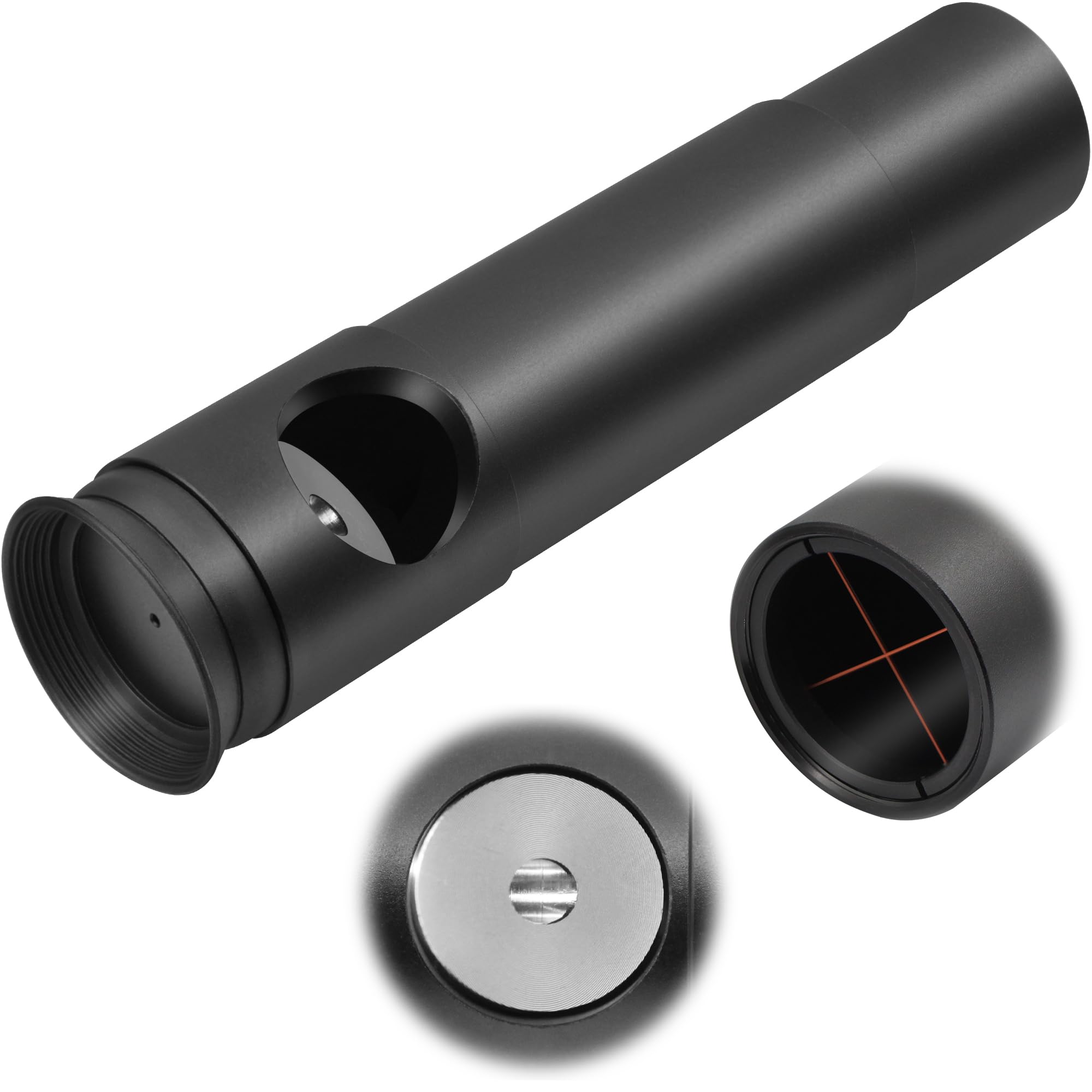 Alstar 1.25Inch Metal Collimating Cheshire Eyepiece Without Laser for Newtonian Reflector Telescope - Long Version