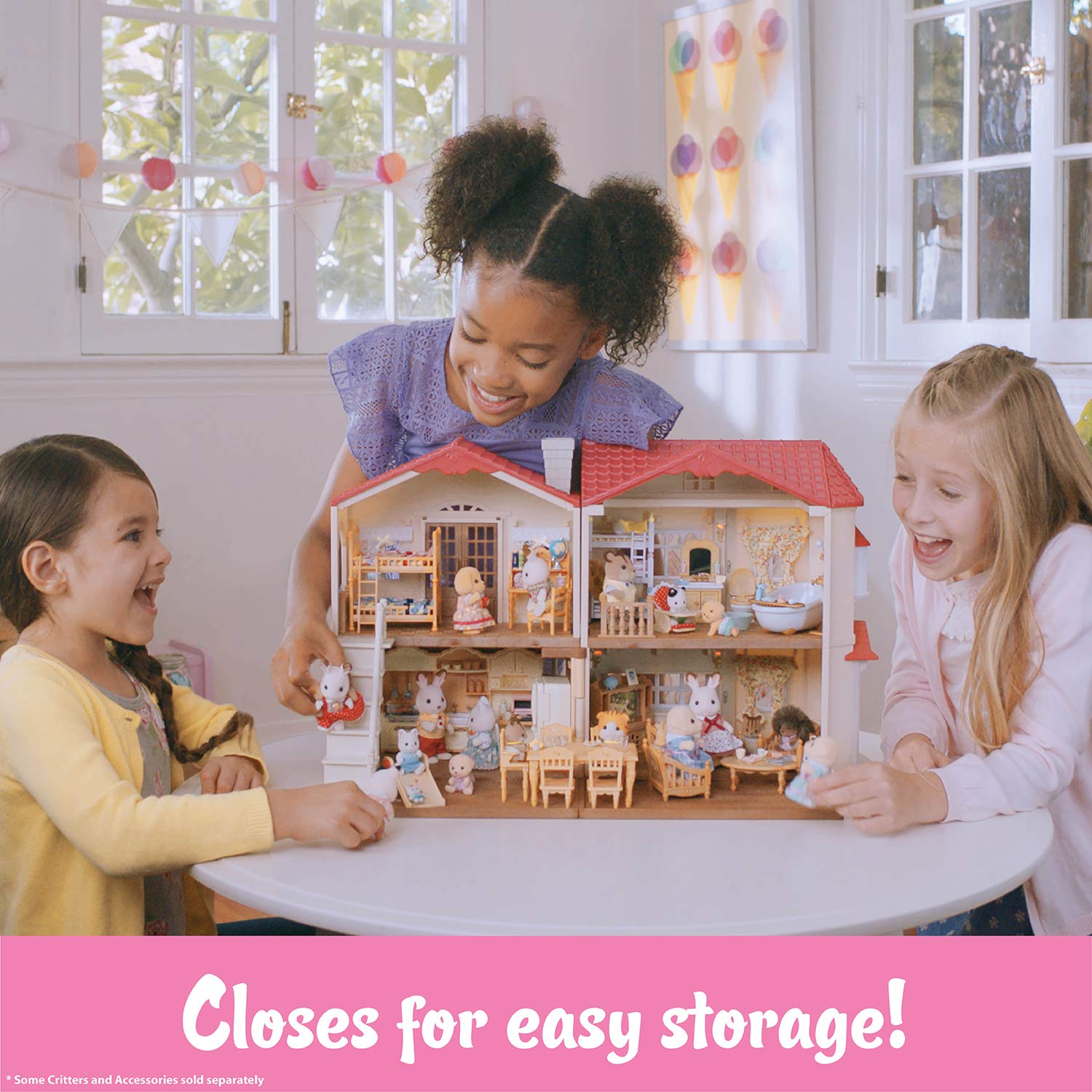 Calico Critters : Red Roof Country Home Gift Set