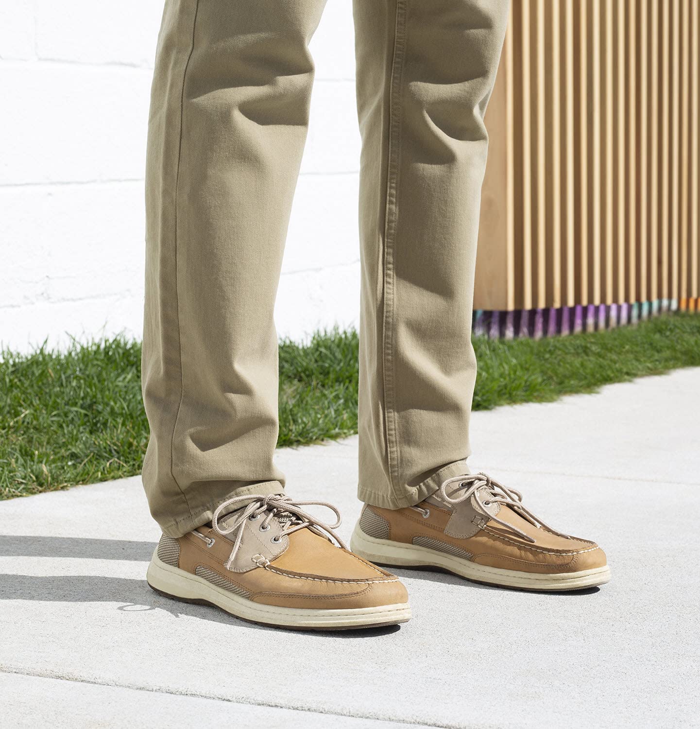 Dockers Men's Beacon Boat Shoe, Dark Tan, 9.5 W US