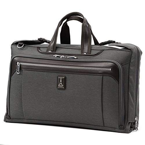 Travelpro Platinum Elite Tri-Fold Carry-On Garment Bag, Men and Women, Vintage Grey, 20-Inch