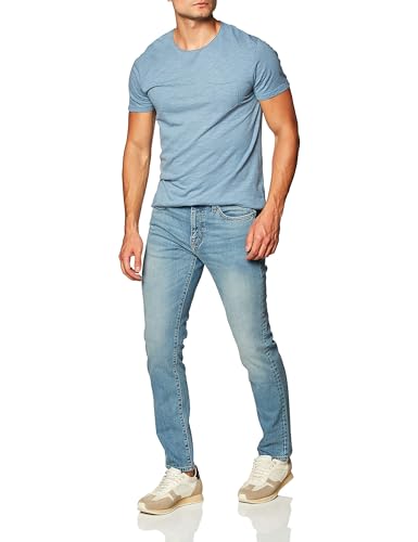 Amazon Essentials Slim Fit Jeans For Men - Light Wash, 33W x 32L