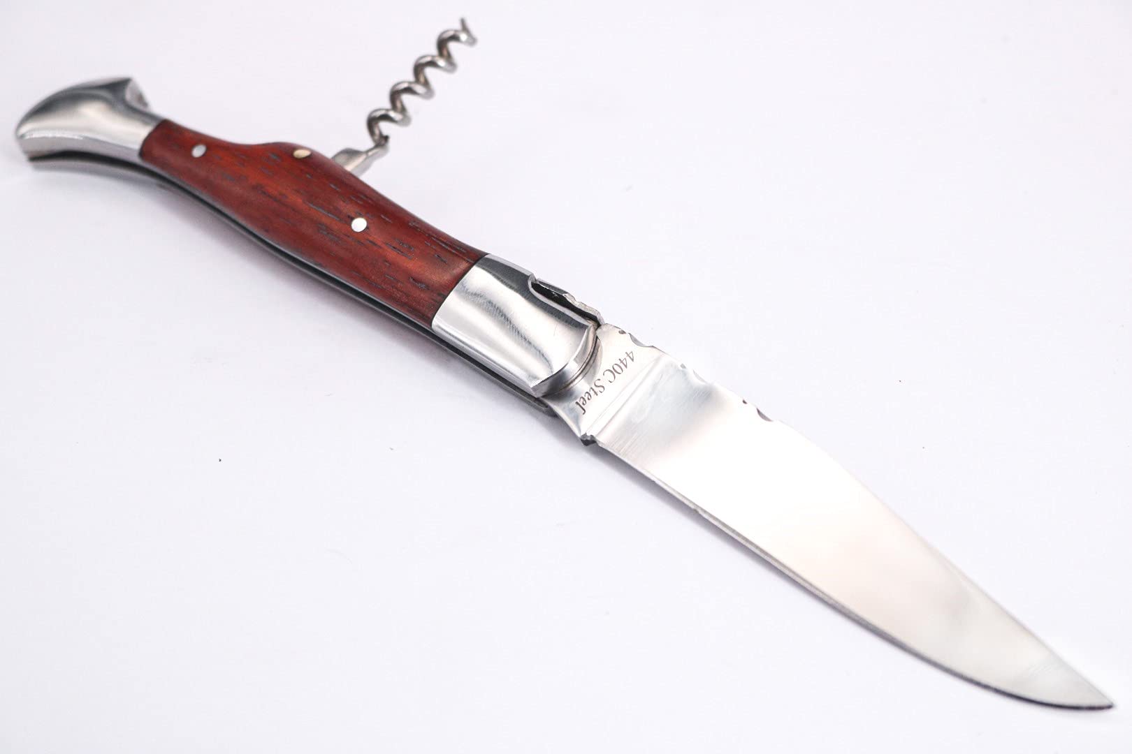 Dura Knives Dk-04 Luxembourg Original French Laguiole Knives Pocket Folding Knife Paddock wood Handle 5.6" Closed
