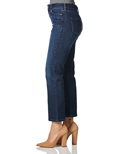 Bandolino Women's Mandie Signature Fit 5 Pocket Jean, Greenwich, 12P Short