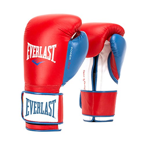 Everlast PowerLock Pro Training Gloves 14oz Red/Blu PowerLock Pro Training Gloves