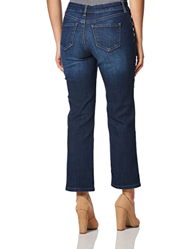 Bandolino Women's Mandie Signature Fit 5 Pocket Jean, Greenwich, 12P Short