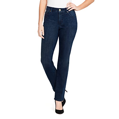 Bandolino Women's Mandie Signature Fit 5 Pocket Jean, Greenwich, 12P Short