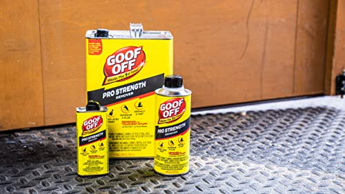 Goof Off Professional Strength Remover, 6 fl. oz, Latex Paint and Adhesive Remover