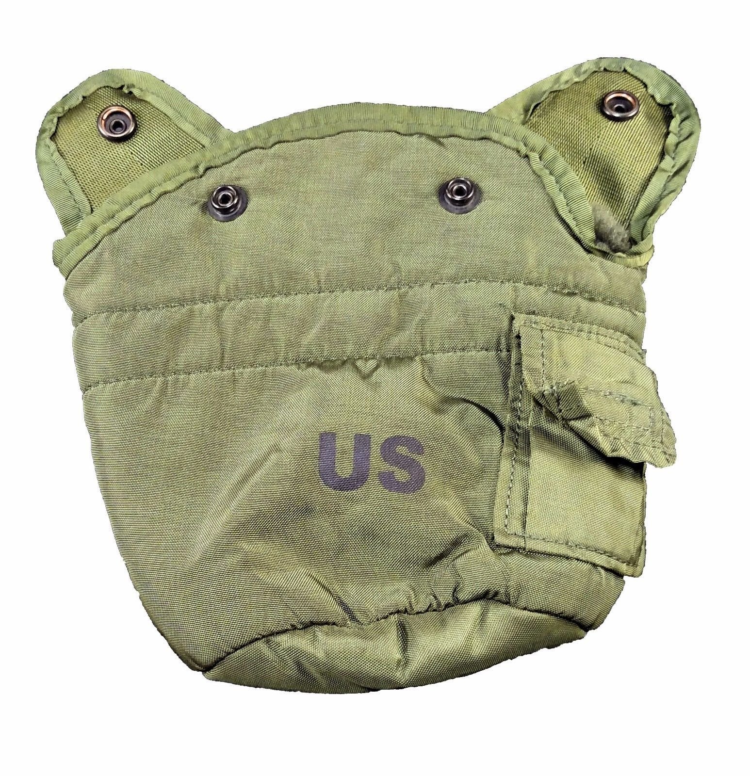REYES INDUSTRIES Excellent 1QT Quart Insulated Canteen OD Green Alice Clips LC-1 LC-2