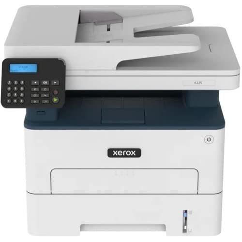 Xerox B225/DNI Wireless Laser Multifunction Printer - Monochrome - Copier/Printer/Scanner - 36 ppm Mono Print - 600 x 600 dpi Print - Automatic Duplex Print - Upto 30000 Pages Monthly - (Renewed)