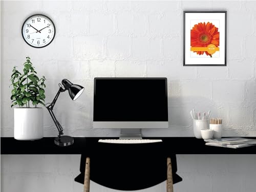 Alera ALELMP603B 6.75 in. W x 11.5 in. D x 22 in. H Adjustable Arm Architect Desk Lamp - Black