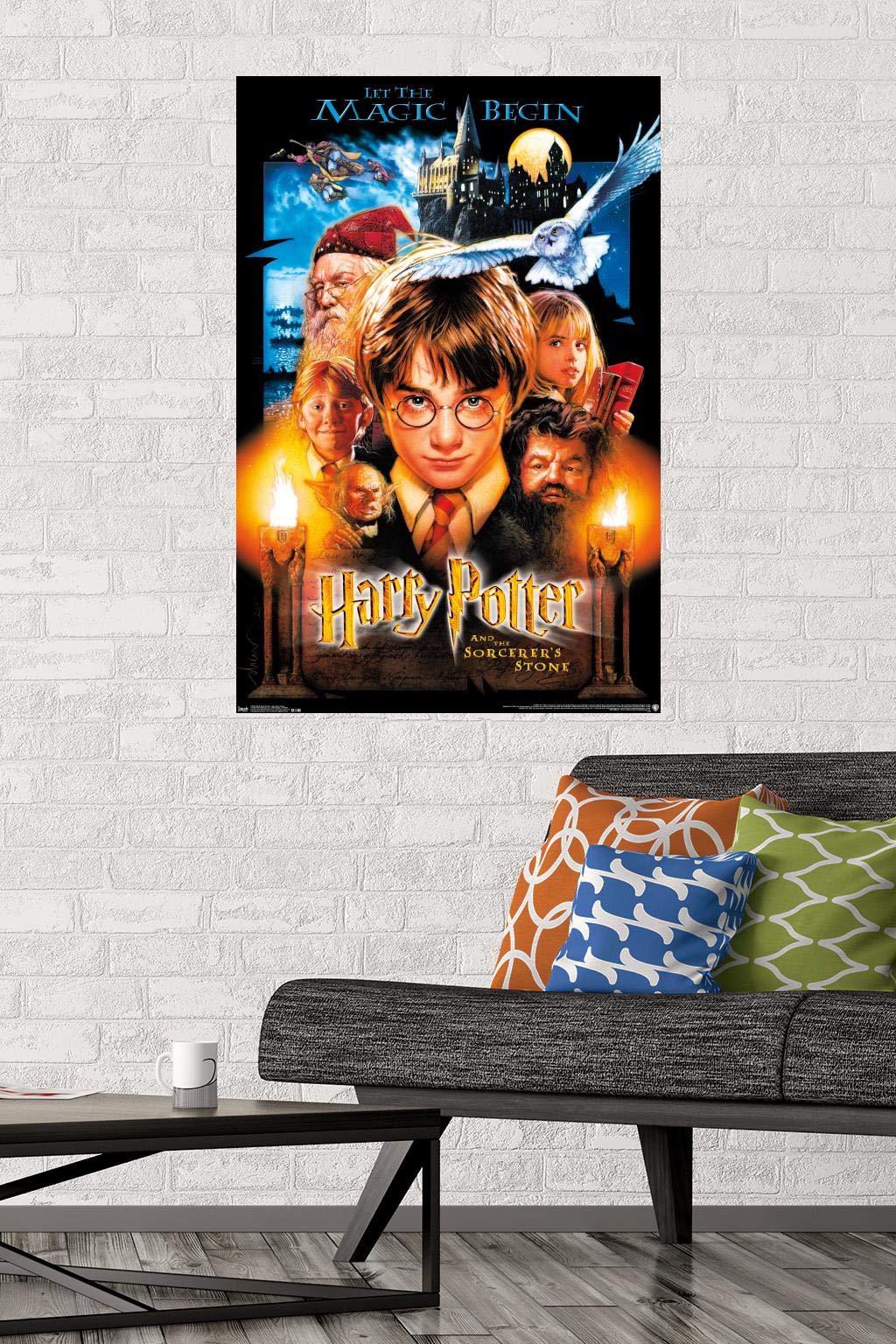 Trends International Harry Potter Sourcerer's Stone Collector's Edition Wall Poster 24" x 36"