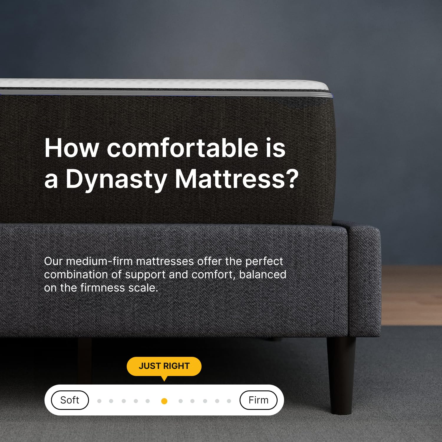 DynastyMattress Queen Mattress 14.5” Inch CoolBreeze Plush Medium-Soft Gel Memory Foam Mattress Bed, Queen Size 60x80 (USA Made)