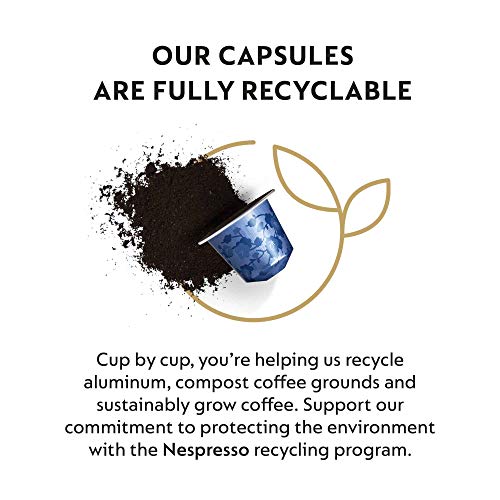 Nespresso Capsules OriginalLine Tokyo Vivalto Lungo, Medium Roast Coffee, 50 Count Coffee Pods, Brews 3.7 Ounce (ORIGINAL LINE ONLY)