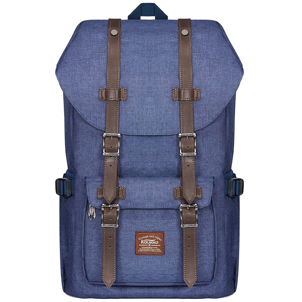 KAUKKO Travel Laptop Backpack Outdoor Rucksack Causal backpack Fits 15.6"(Oxford Blue)
