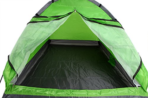 Yodo Upgraded Lightweight 2 Person Camping Backpacking Tent with Carry Bag, Green