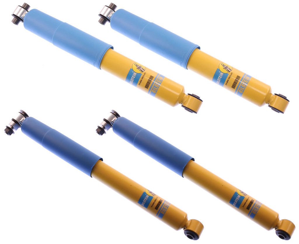 NEW BILSTEIN FRONT & REAR SHOCKS FOR 73-91 CHEVY BLAZER GMC JIMMY K & V TRUCK & SUBURBAN, 46MM SHOCK ABSORBERS, K5 K10 K15 K20 K25 K1500 K2500 V10 V20 V1500 V2500