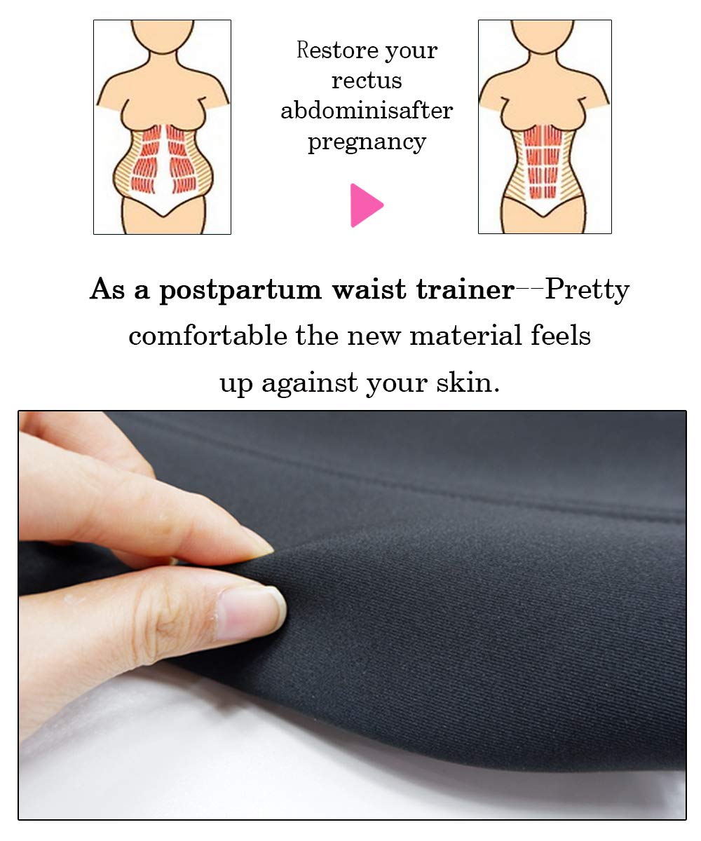 GainKee Waist Trainer with Zipper Women's Shapewear Waist Cinchers Corset Waist Trainer for Women (X-Small, Belt)