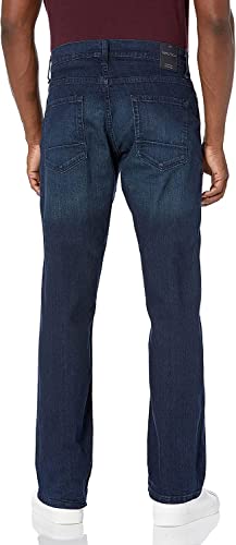 Nautica Men's Relaxed Fit Denim Jeans, Pure Deep Bay Wash, 38W x 32L