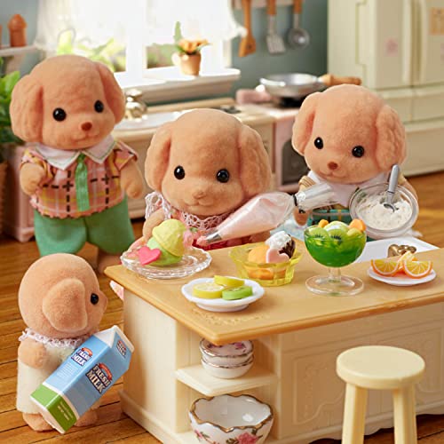 Calico CrittersToy Poodle Family, 3 inches