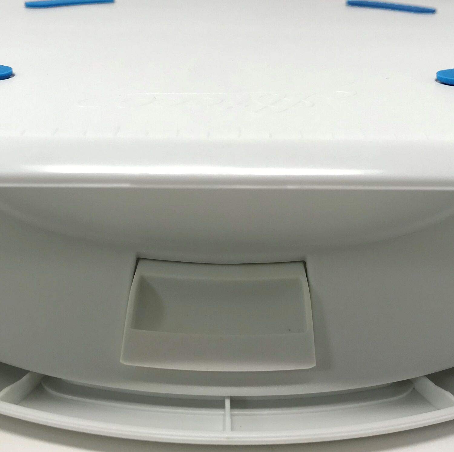 Ateco Reversible 2-Sided Revolving Cake Decorating Stand, Plastic Turntables and Base, 12 by 16-Inch and 12-Inch Diameter, White