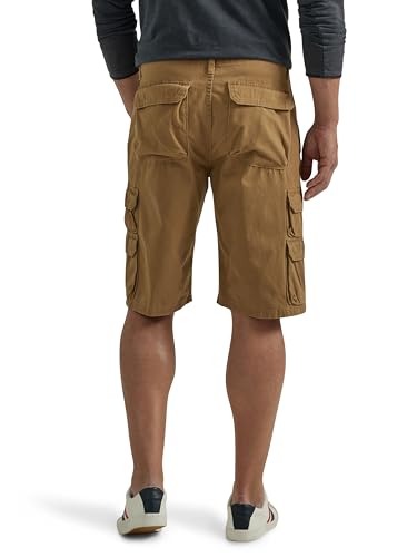 Wrangler Authentics Men's Big & Tall Premium Cargo Short (Bennard), Acorn Twill, 48