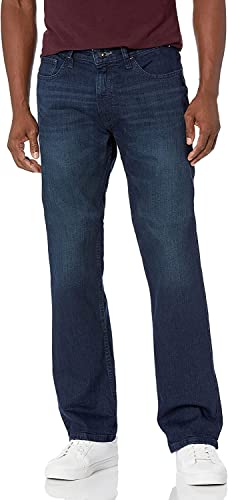 Nautica Men's Relaxed Fit Denim Jeans, Pure Deep Bay Wash, 38W x 32L
