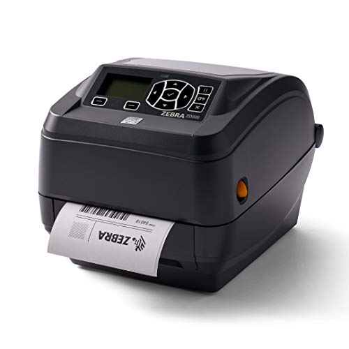 Zebra ZD500t Thermal Transfer Desktop Printer 203 dpi Print Width 4 in Wifi Ethernet Serial Parallel USB ZD50042-T01A00FZ