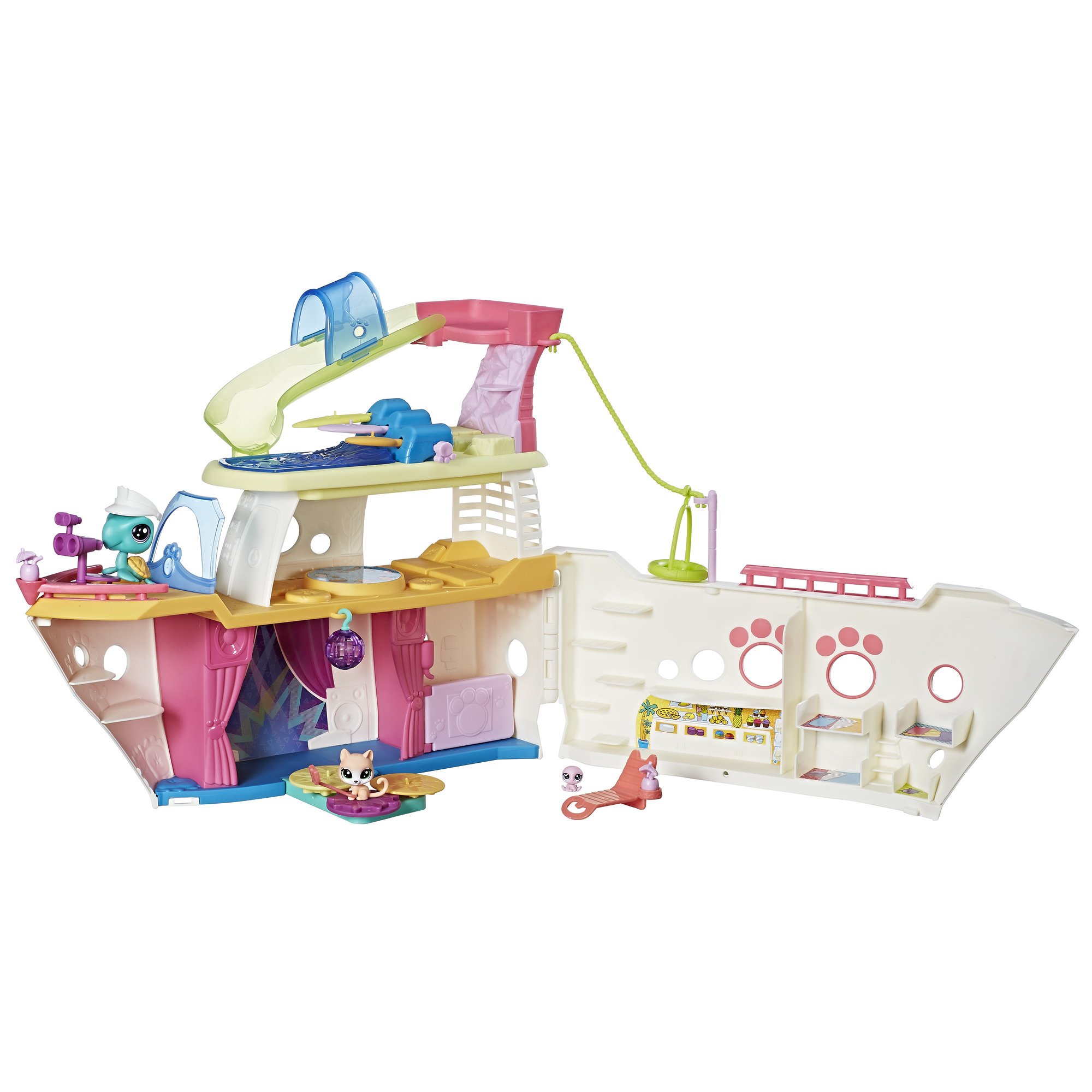 Littlest Pet Shop Cruise Ship Set