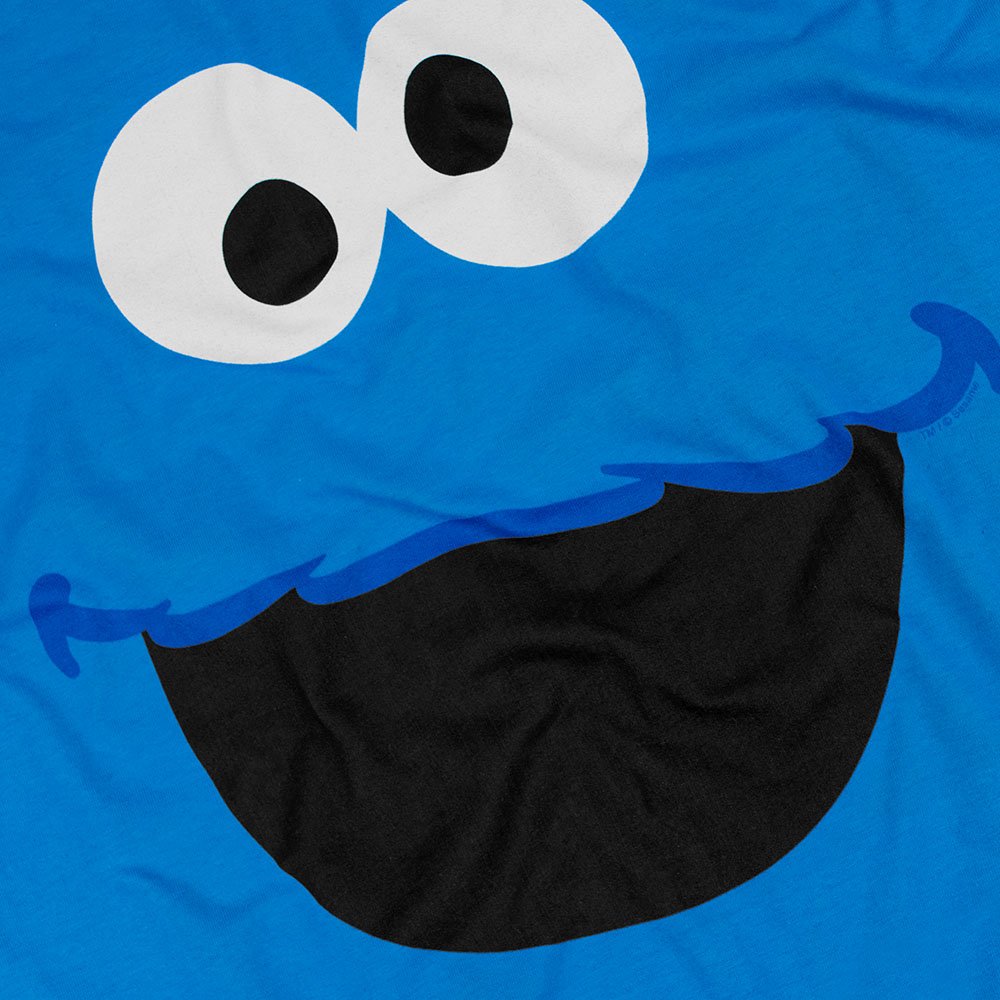Popfunk Sesame Street Cookie Monster T Shirt & Stickers (Large)
