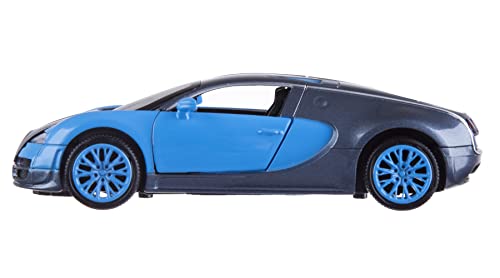 ZHMY 1:32 Bugatti Veyron Alloy Diecast car Model Collection Light&Sound Blue