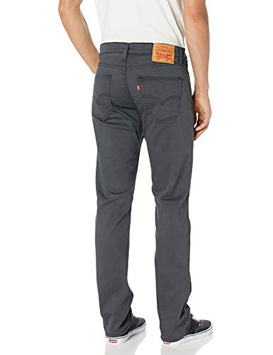 Levi's Men's 511 Slim Fit Jeans (Also Available in Big & Tall), Grey Black 3D-Stretch, 32W x 30L