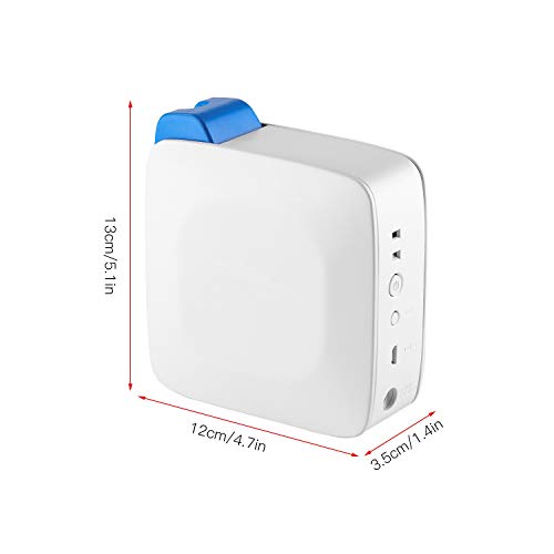 LIUYUNQI Label Printer Marker Thermal Transfer Printer Manual Cutting 6-14mm Label Width Support 8 Languages with 3 Rolls Paper (Color : D)