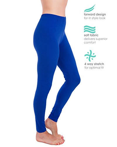 Homma Premium Ultra Soft High Rise Full Length Leggings Plus Size Yoga Leggings 3/6 Pack XL