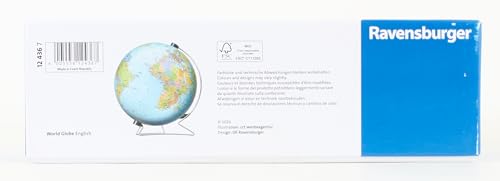 Ravensburger The Earth 540 Piece 3D Puzzle - Engaging Fun for Kids and Adults | Precision Fit with Easy Click Technology | Durable Displayable Model | Celebrating Over 130 Years of Quality