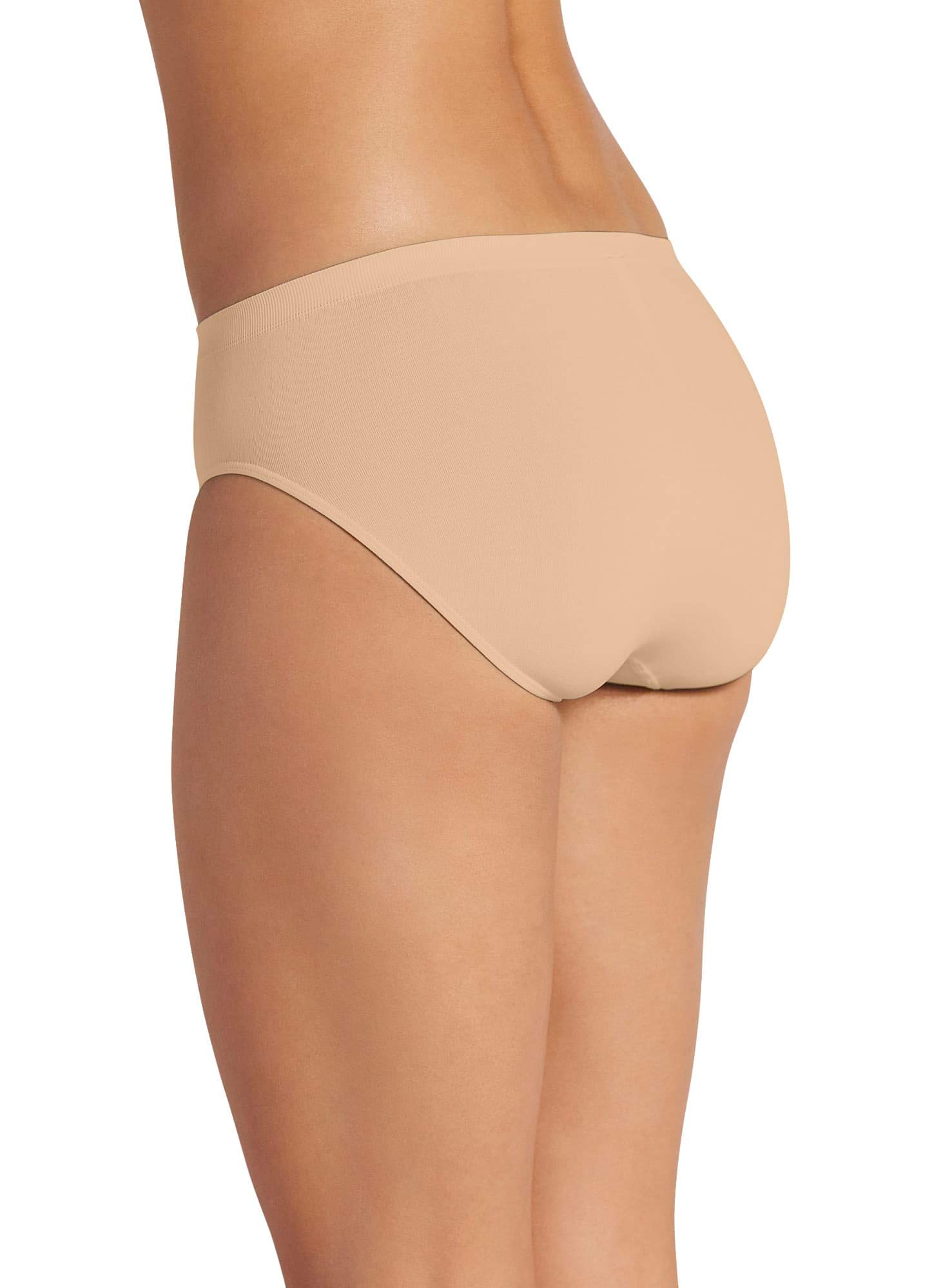 Jockey Women's Underwear Comfies Microfiber French Cut - 3 Pack, Light, 8